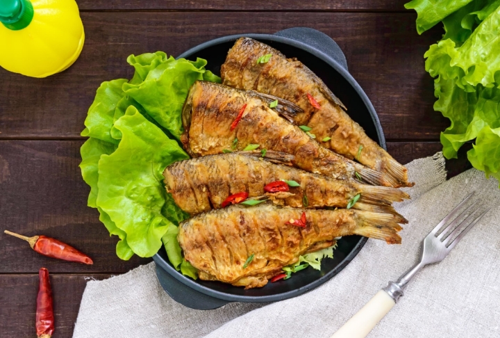 Mısır Unlu Mezgit Tava